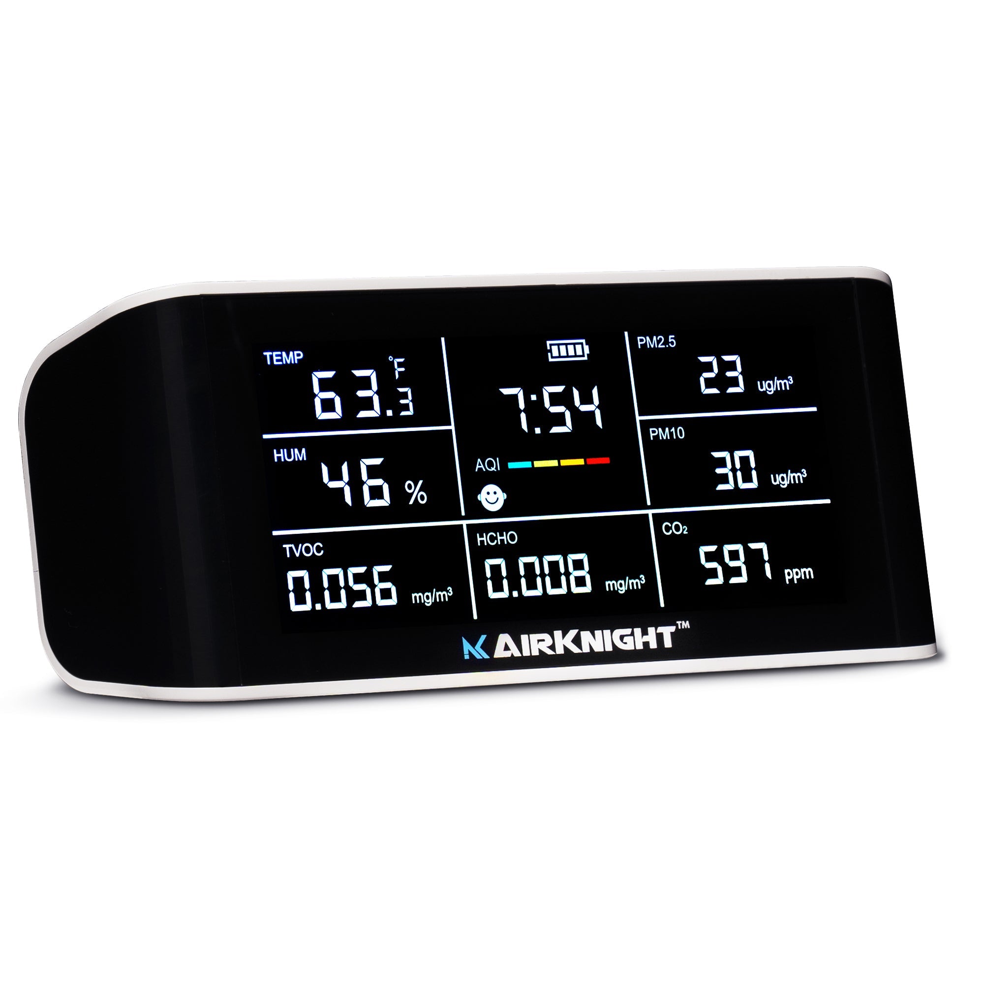 AIRKNIGHT 9-In-1 Indoor Air Quality Monitor – GasKnight